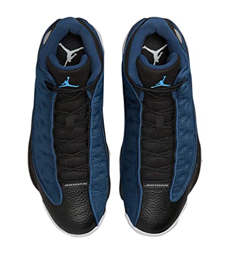 Jordan Men's 13 Retro Brave Blue Navy/University Blue-Black (DJ5982 400) - 11