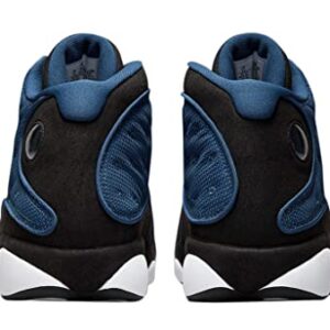 Jordan Men's 13 Retro Brave Blue Navy/University Blue-Black (DJ5982 400) - 11