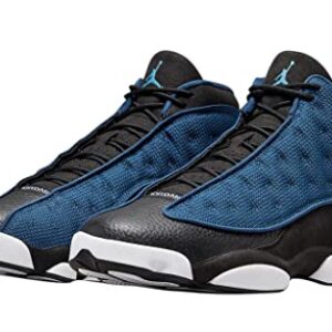 Jordan Men's 13 Retro Brave Blue Navy/University Blue-Black (DJ5982 400) - 11