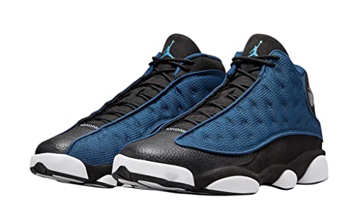 Jordan Men's 13 Retro Brave Blue Navy/University Blue-Black (DJ5982 400) - 11