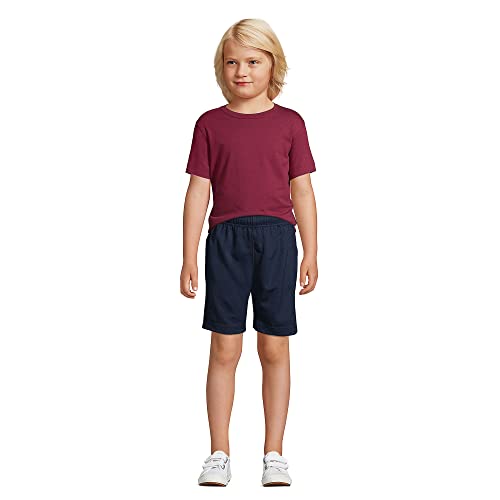 Lands' End Uniform Boys Mesh Short Classic Navy Kids Medium