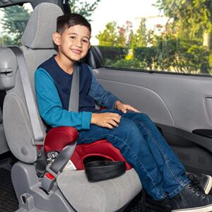 Diono Monterey 2XT Latch 2 in 1 High Back Booster Car Seat with Expandable Height & Width, Side Impact Protection, 8 Years 1 Booster, Red