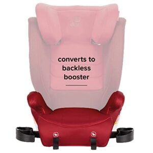 Diono Monterey 2XT Latch 2 in 1 High Back Booster Car Seat with Expandable Height & Width, Side Impact Protection, 8 Years 1 Booster, Red