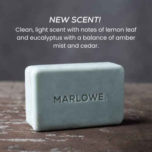 MARLOWE. No. 108 Polishing Soap Bar | Best Cleansing & Moisturizing Bar for Men