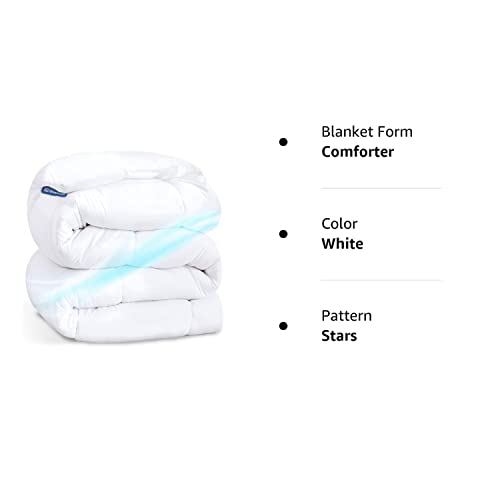 Lightweight Cooling Duvet Insert with AerFil Breathe™ Technology, Duvet Insert King, White King Comforter, Cooling Comforter for Hot Sleepers, Diamond Quilting Down Alternative Comforter (King)