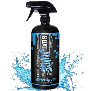 boat juice extreme boat cleaner - boat water spot remover & boat hull cleaner 32oz