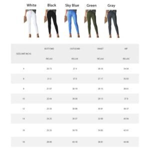 Sidefeel Womens High Waist Skinny Jeans Button Fly Raw Hem Elegant Denim Pants US4 White