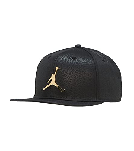 Jordan Big Boys Elephant Print Elite Snapback Hat (as1, Age, 8_Years, 18_Years, Big Boys, Black(9A1623-K5X)/G, 8-20)