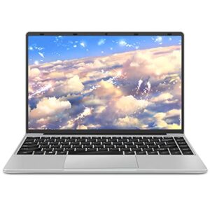 ruzava/aocwei laptop windows 10 14" 6gb ddr4 64gb storage intel n4020 (up to 2.8ghz)2-core 1920x1080 fhd dual wifi bt 4.2 mini hdmi support 512gb tf 1tb ssd expand for work study entertainment-silver