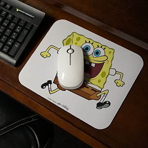 Running Spongebob Low Profile Thin Mouse Pad Mousepad