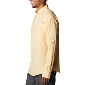 Columbia Men's Standard Tamiami II Long Sleeve Shirt, Cocoa Butter, Medium