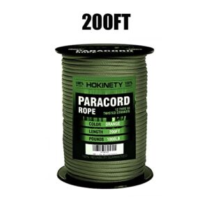 1000Ib Paracord Rope - 100ft 200ft 500ft 1000ft 4mm,12 Strand Parachute Spool Cord,para Cord Lanyard for Camping,Hammock,Clothsline,Hiking,Fishing,Survival braceletand Survival