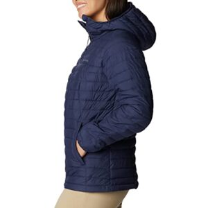 Columbia Women's Silver Falls Hooded Jacket, Nocturnal, Large