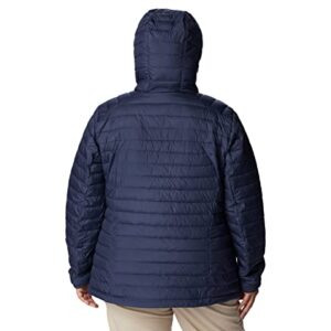 Columbia Women's Silver Falls Hooded Jacket, Nocturnal, Large