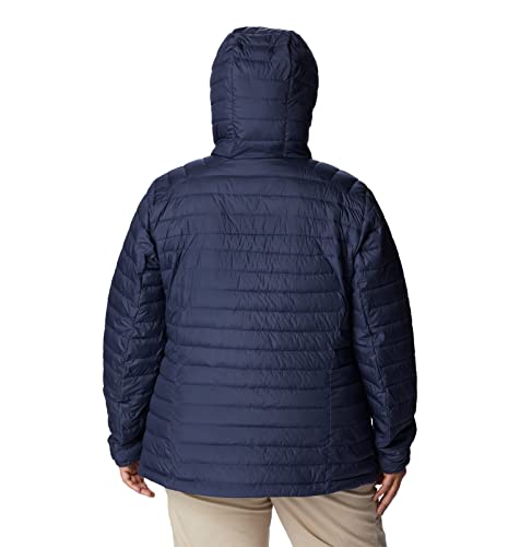 Columbia Women's Silver Falls Hooded Jacket, Nocturnal, Large