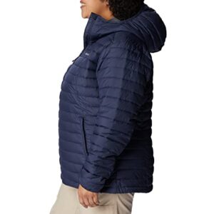 Columbia Women's Silver Falls Hooded Jacket, Nocturnal, Large