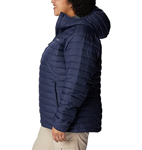 Columbia Women's Silver Falls Hooded Jacket, Nocturnal, Large