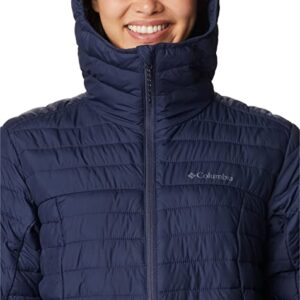 Columbia Women's Silver Falls Hooded Jacket, Nocturnal, Large