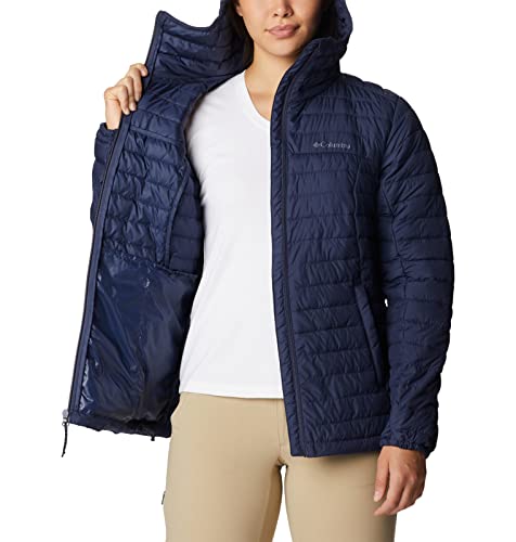 Columbia Women's Silver Falls Hooded Jacket, Nocturnal, Large