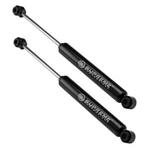 Supreme Suspensions - Front & Rear Complete Set of Shocks for 1997-2006 Jeep Wrangler TJ 2WD 4WD MAX Performance Nitro Gas-Charged Shocks with Boots - OEM Replacement for Lifted Applications