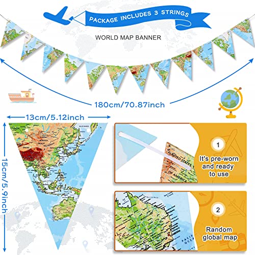 Travel Themed Party Decorations Going Away Farewell Let the Adventure Begin Classroom Banner for Baby Shower Themed Party Decorations Supplies