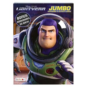 bendon disney pixar lightyear jumbo 80pgs coloring and activity book