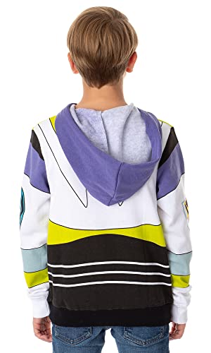 Disney Boy's Toy Story Buzz Lightyear Space Ranger Pullover Hoodie (Small)