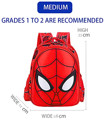 Ucqqerw Toddler Backpack Kids School Bag Large Capacity Lightweight Vacation Travel Bookbag Adjustable Shoulder Strap Daypack for Boys Girls L