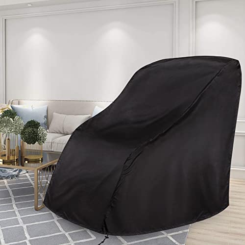 Noverlife Thick Massage Chair Cover, Waterproof Dustproof Protector Full Body Cover for Lift Chair Recliner, Sofa Cover with Drawstring, Zero Gravity Recliner Chair Protector Cover 63x39.5x55 Inch