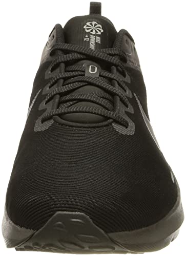 Nike Downshifter 12 Mens Running Trainers DD9293 Sneakers Shoes (UK 10 US 11 EU 45, Black Dark Smoke Grey 002)