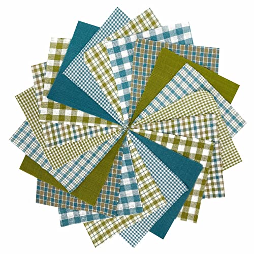 40+ Bluegrass Charm Pack, 5 inch Precut Cotton Homespun Fabric Squares by JCS