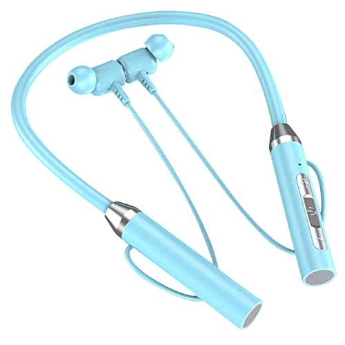 Lanhui Neckband Earbuds Neckband Bluetooth Headphones Around The Neck Bluetooth Headset for Calls, Work, Music, Conference