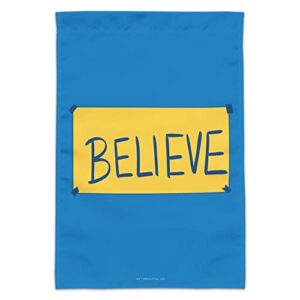 ted lasso believe garden yard flag