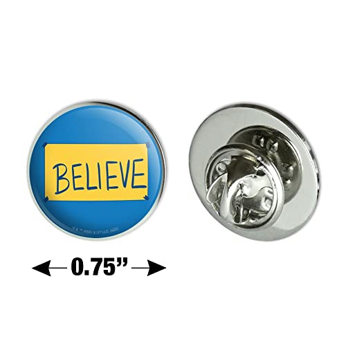 Ted Lasso Believe Metal 0.75" Lapel Hat Pin Tie Tack Pinback