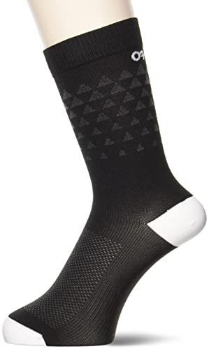 Oakley Mens All Mountain MTB Socks, Blackout, Large US