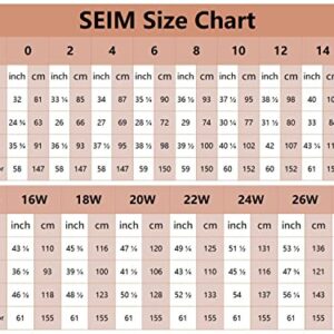 SEIM Plus Size Womens Lace Applique Bodice 2023 Wedding Dress with Slit White Long Empire Waist Off Shoulder Beach Wedding Dress with Slit for Bride 16W