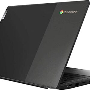 2022 Newest Lenovo Chromebook 3 11 11.6'' Laptop for Business and Student, Intel Celron N4020(up to 2.8GHz), 4GB RAM, 128GB Space(64GB eMMC+64GB Card), Webcam, USB Type-C, Wifi, Chrome OS,Black+JVQ MP