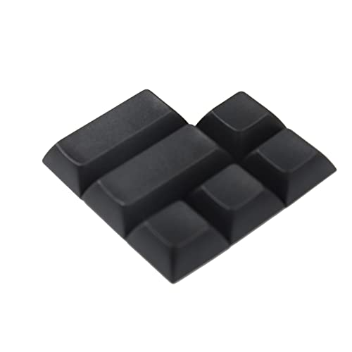 YMDK DSA Profile PBT Blank Keycap Set for Ergo Ergodox Planck Preonic Lily 58 Keyboard