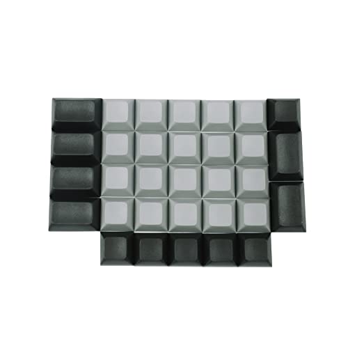 YMDK DSA Profile PBT Blank Keycap Set for Ergo Ergodox Planck Preonic Lily 58 Keyboard