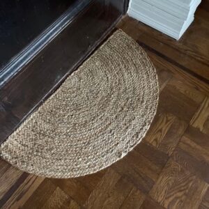 indian handmade natural jute front door rug jute rug front door entry mat outside pathway patio stairs doormat