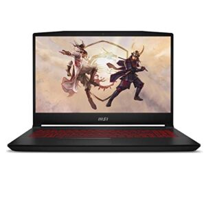 msi katana gf66 15.6" 144hz fhd gaming laptop intel core i7-11800h rtx3060 16gb 512gbnvme ssd win11 - black 11ue-856