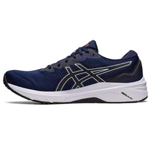 asics men's gt-1000 11 running shoes, 11, indigo blue/midnight