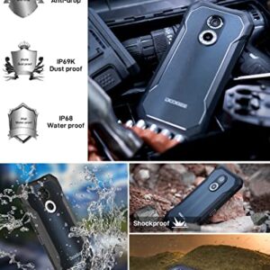 DOOGEE Android 12 Rugged Smartphone - 2022 S61 Rugged Phone - 20MP Night Vision Camera - 6GB+64GB - IP68 Waterproof Unlocked Cell Phone Outdoor- 5180mAh Battery - 6.0" IPS HD- Dual SIM 4G (Frosted)