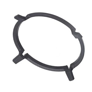 Cast Iron Wok Ring, Cast Iron Furnace Rack, Gas Cooker Rack Stove Grate Iron Support Holder Stand Universal for Milk Pot Frying Pan