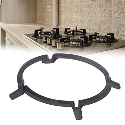 Cast Iron Wok Ring, Cast Iron Furnace Rack, Gas Cooker Rack Stove Grate Iron Support Holder Stand Universal for Milk Pot Frying Pan