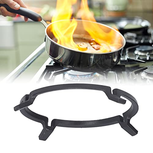 Cast Iron Wok Ring, Cast Iron Furnace Rack, Gas Cooker Rack Stove Grate Iron Support Holder Stand Universal for Milk Pot Frying Pan