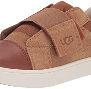 UGG Rennon Low Sneaker, Chestnut, 1 US Unisex Little Kid