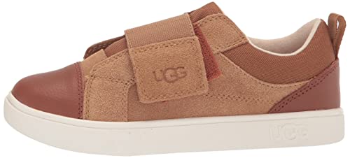 UGG Rennon Low Sneaker, Chestnut, 1 US Unisex Little Kid