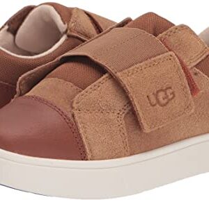 UGG Rennon Low Sneaker, Chestnut, 1 US Unisex Little Kid