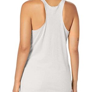 Disney Owl House Hooty Face Women's Racerback Tank Top, White Heather, X-Small